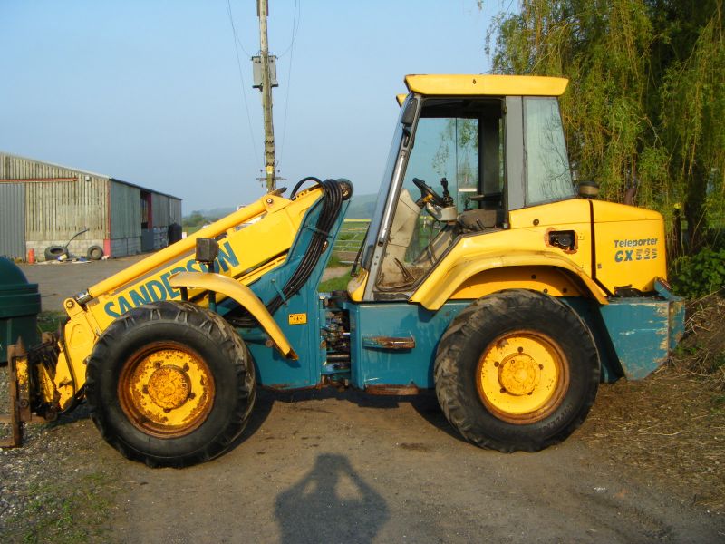 SANDERSON GX525 TELESCOPIC FORKLIFT :: Recently Sold :: Browns ...