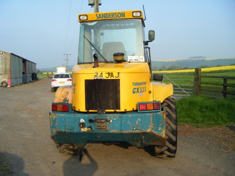 SANDERSON GX525 TELESCOPIC FORKLIFT :: Recently Sold :: Browns ...