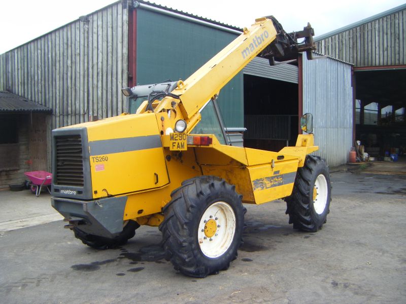 MATBRO TS260 TELESCOPIC FORKLIFT :: Recently Sold :: Browns ...