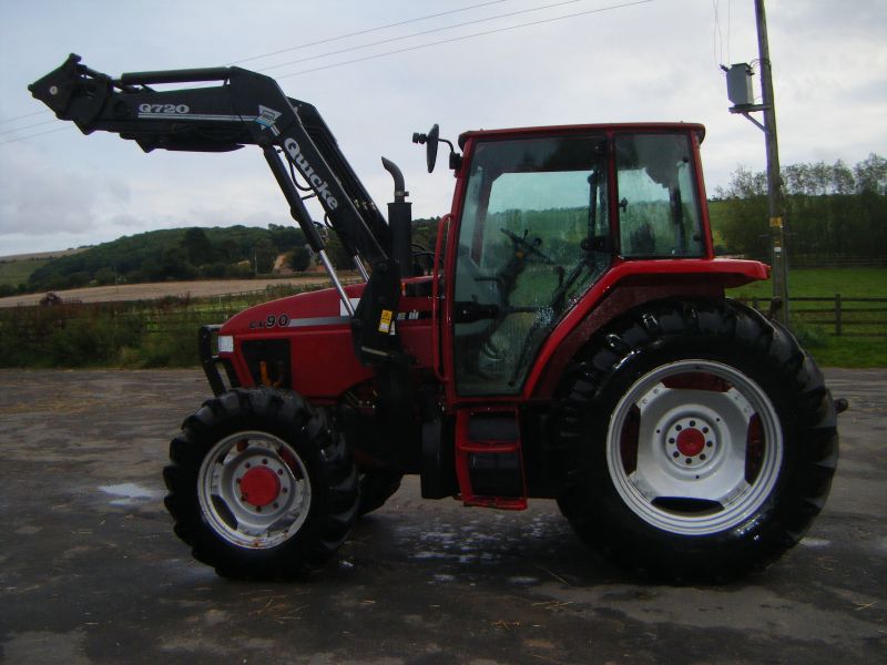 CASE CX90 C/W QUICKE LOADER :: Recently Sold :: Browns Agricultural ...