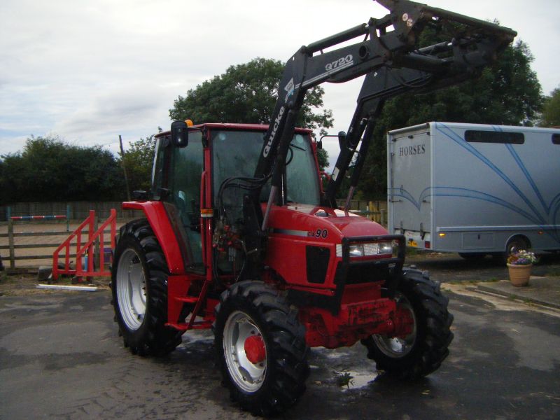 CASE CX90 C/W QUICKE LOADER :: Recently Sold :: Browns Agricultural ...